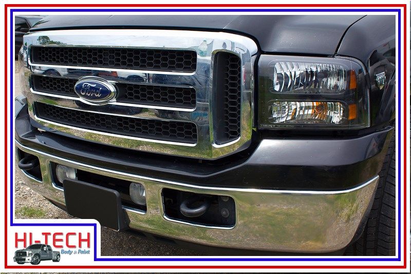 NEW 05 06 07 FORD F250 SUPER DUTY FRONT BUMPER PAD VALANCE COMBO 5C3Z ...